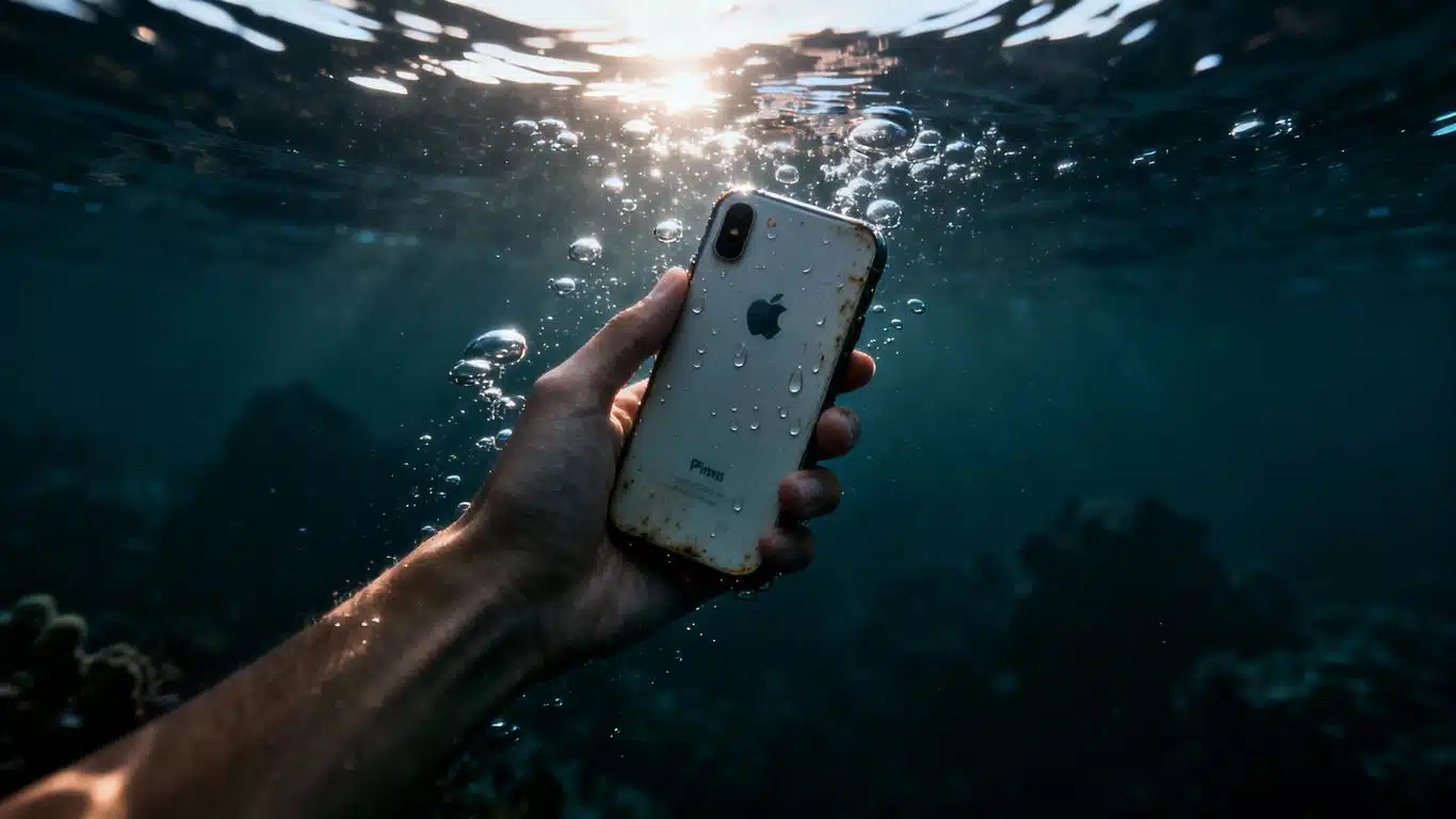 Expert iPhone Data Recovery Case Study: 1 Salt Water Success